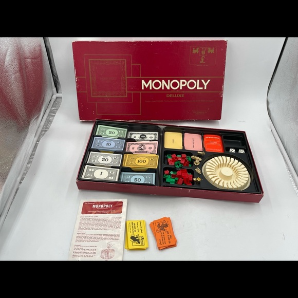 Games | Vintage Deluxe Rare Monopoly | Poshmark